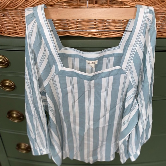 a.n.a | Tops | Ana Square Neckline Blouse | Poshmark